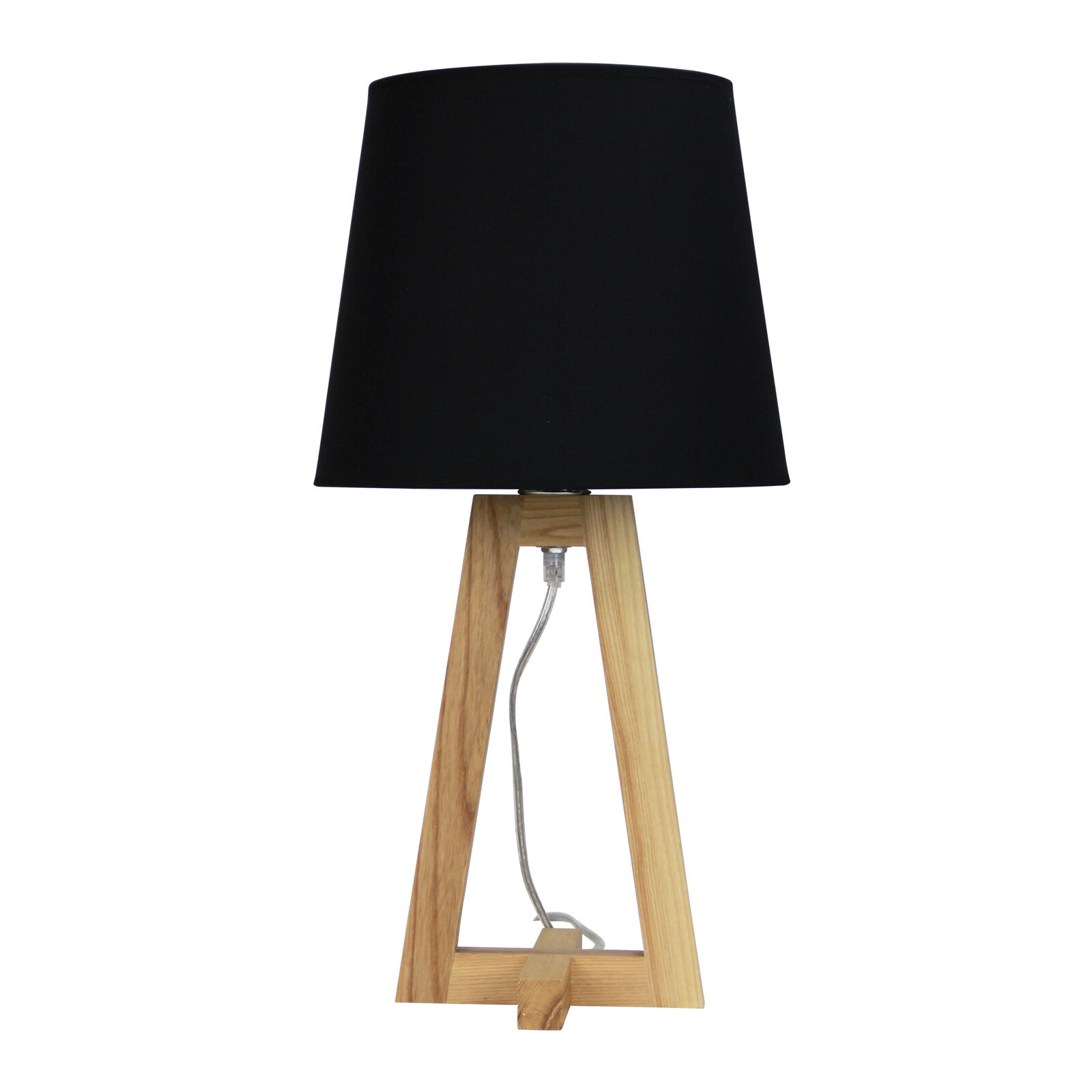 EDRA 1lt Timber Table Lamp - ORIEL LIGHTING